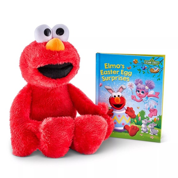 Sesame Street | Toys | Sesame Street Elmo Plush 3 Easter Book Set Nwt ...